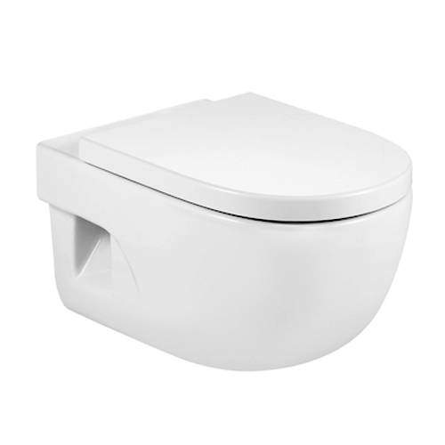 Meridian-N Wall Hung Toilet Pan & Seat. Roca Toilets ROCA-346247000